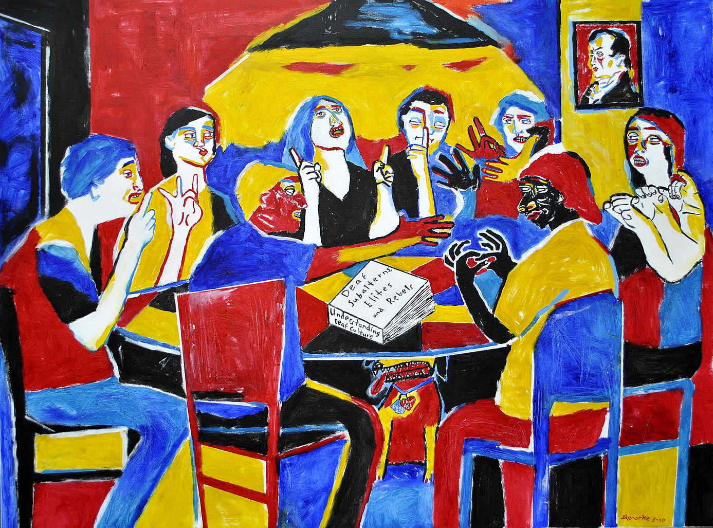 Nancy Rourke Paintings — Understanding Deaf Culture Nancy Rourke Paintings — Understanding Deaf Culture